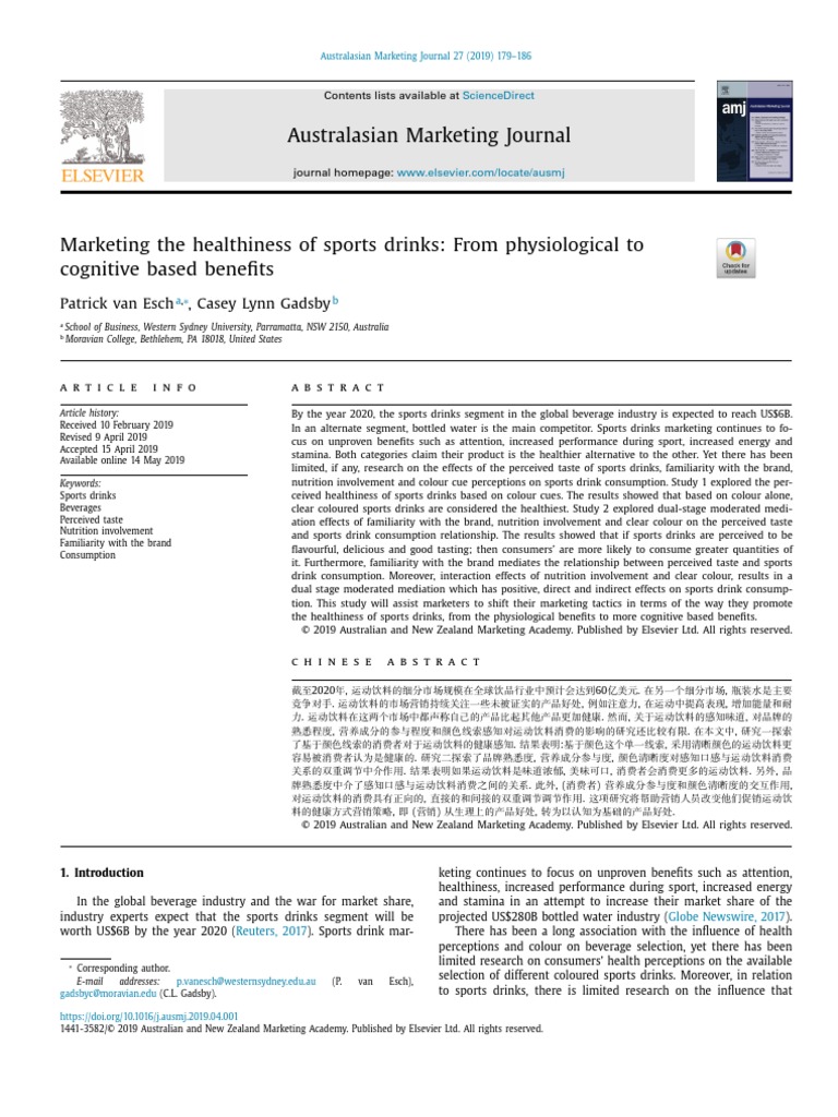 Australasian Marketing Journal: Patrick Van Esch, Casey Lynn Gadsby ...