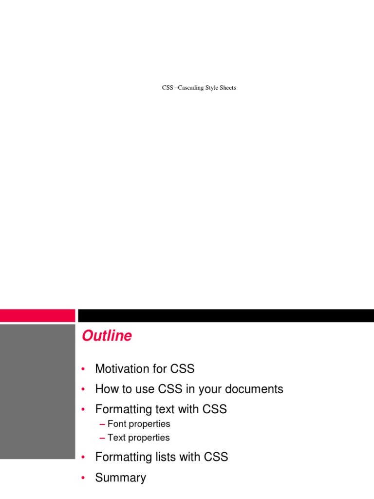 Learnig CSS | PDF | Cascading Style Sheets | Html