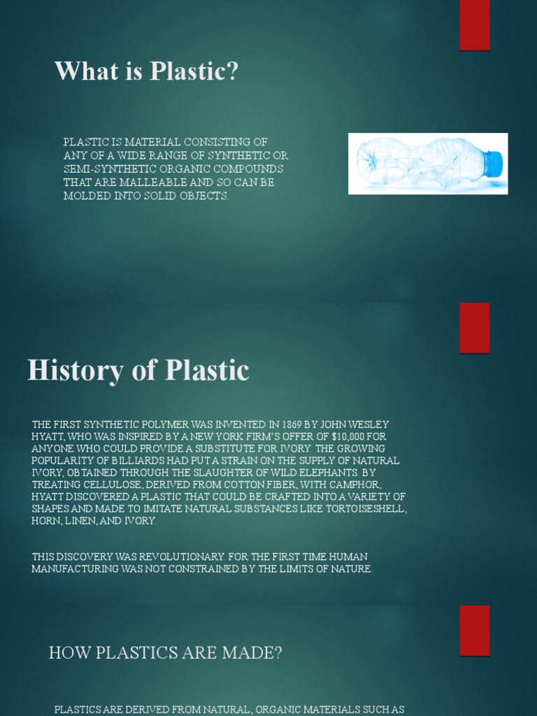 What Is Plastic | PDF | Plastic | Thermoplastic