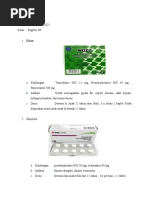 Contoh Obat Bebas | PDF