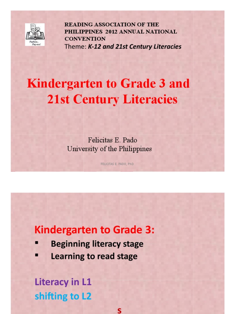 K-3 and 21st Century Literacies | PDF | Reading Comprehension | Fluency