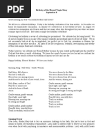 Emcee Script For Thanksgiving | PDF | Self-Improvement | Religion ...