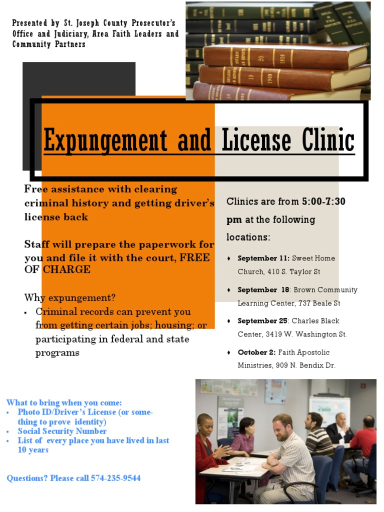 Expungement Clinic | PDF