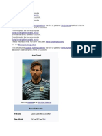 Messi's All-Time Career Assists: 379 | PDF | Lionel Messi | Association ...