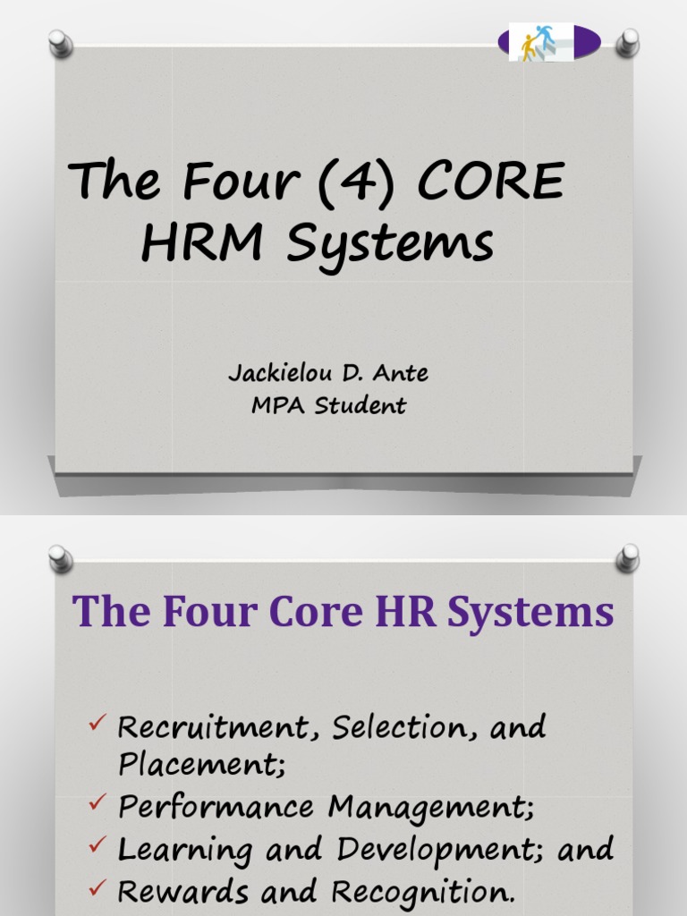 The Four Core HR Systems: Recruitment, Selection and Placement | PDF ...