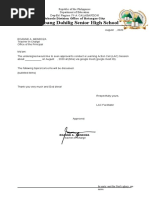 Request Letter For Tree Removal | PDF