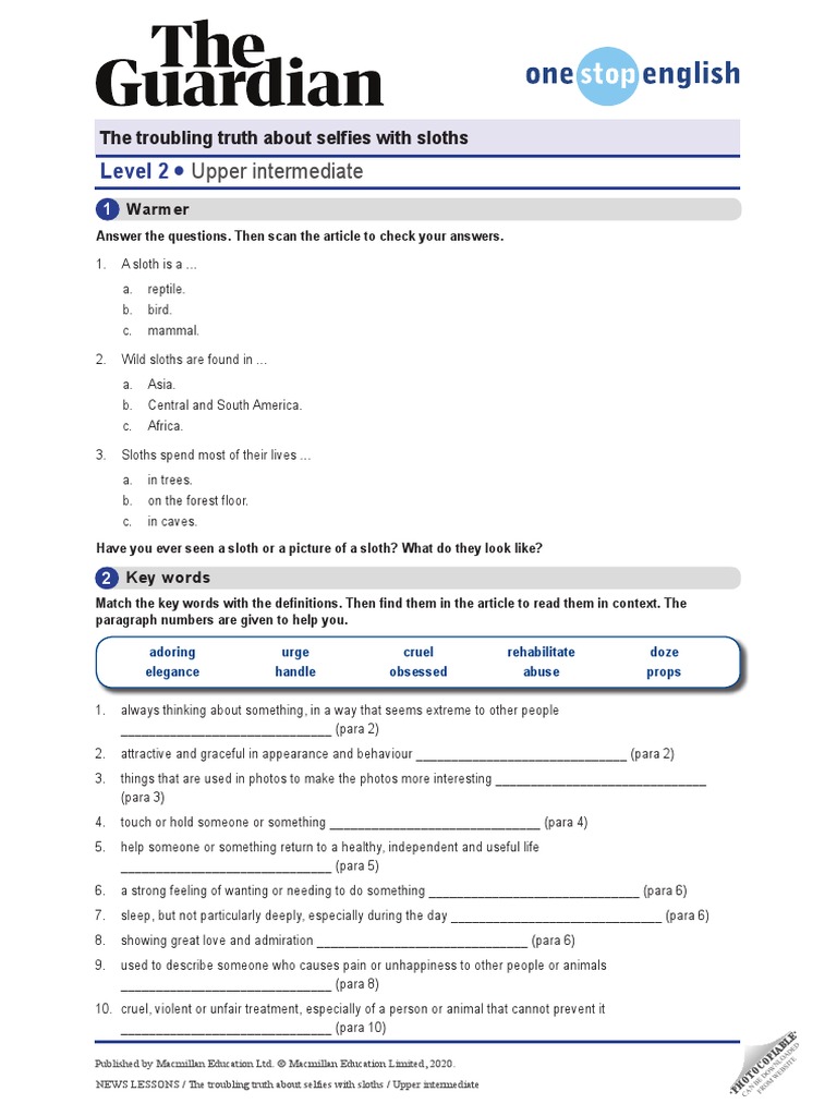 Upper Intermediate: Level 2 | PDF