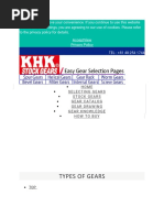 Outside Diameter (Tip Diameter) Gear Nomenclature KHK Gears | PDF ...