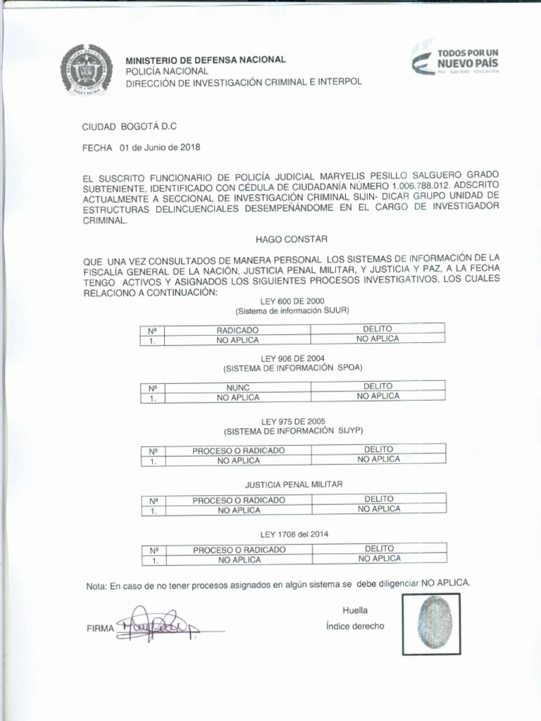 Formato Maryelis | PDF