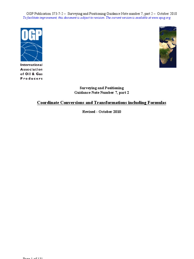 Coordinate Conversions and Transformatios Including Formulas | PDF | Latitude | Longitude