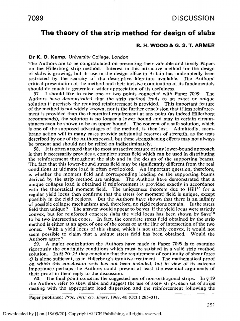 The Theory of The Strip Method For The Design of Slabs - Wood-Armer ...