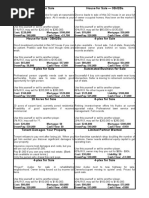 Cashflow Game Financial Statement Guide | PDF | Debits And Credits ...
