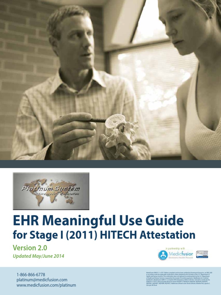 EHR Meaningful Use Guide PDF | PDF | Electronic Health Record | Medical ...