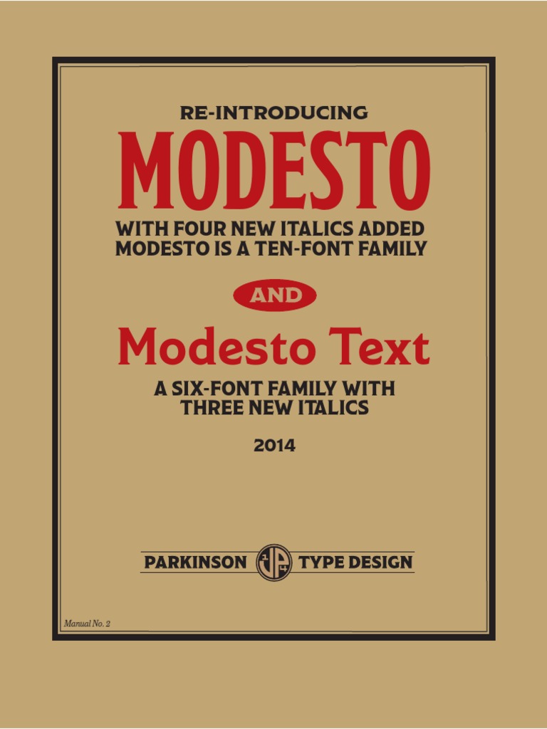 Modesto Text | PDF | Typography | Writing