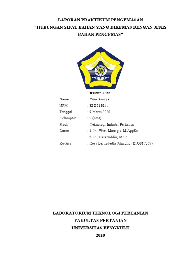 Laporan Pengemasan 5 Yuni | PDF