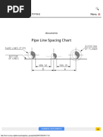 Minimum Pipe Spacing Guidelines | PDF | Pipe (Fluid Conveyance ...