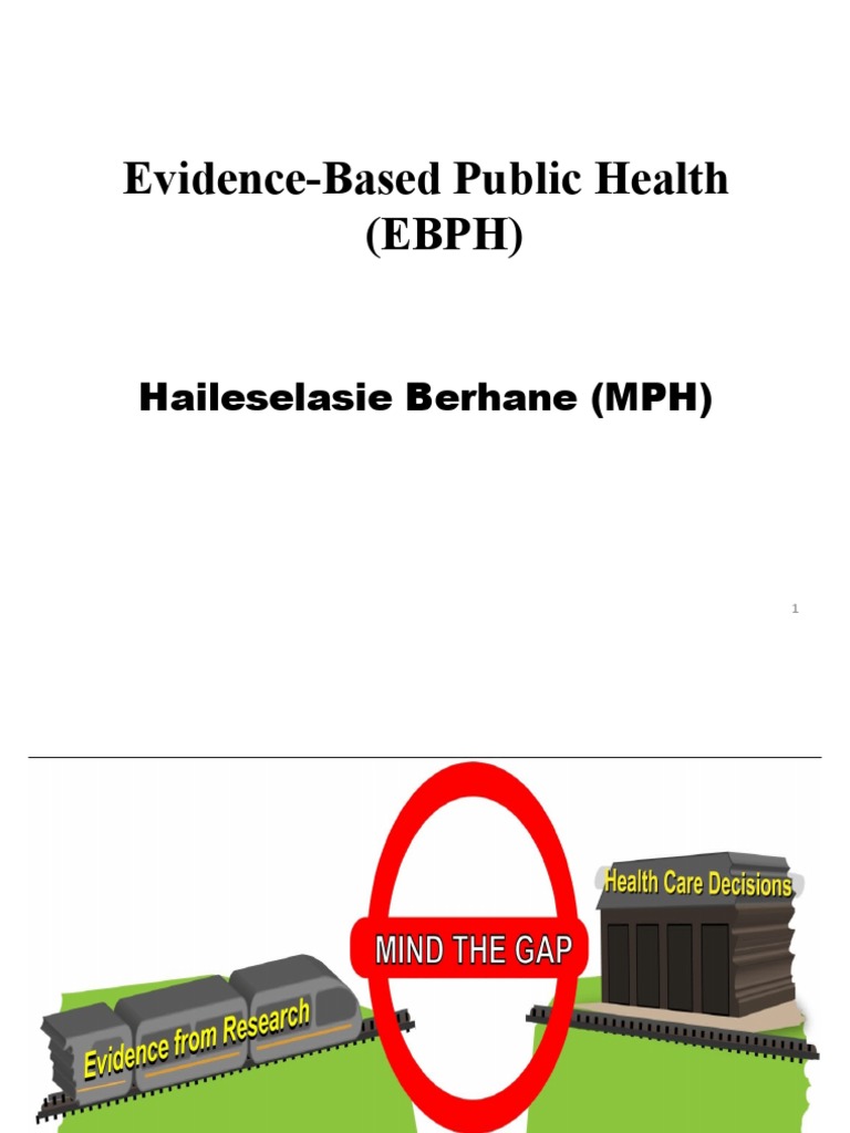 Evidence-Based Public Health Overview | PDF | Evidence Based Medicine ...