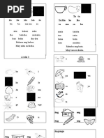 Letrang FF Kindergarten Worksheets | PDF