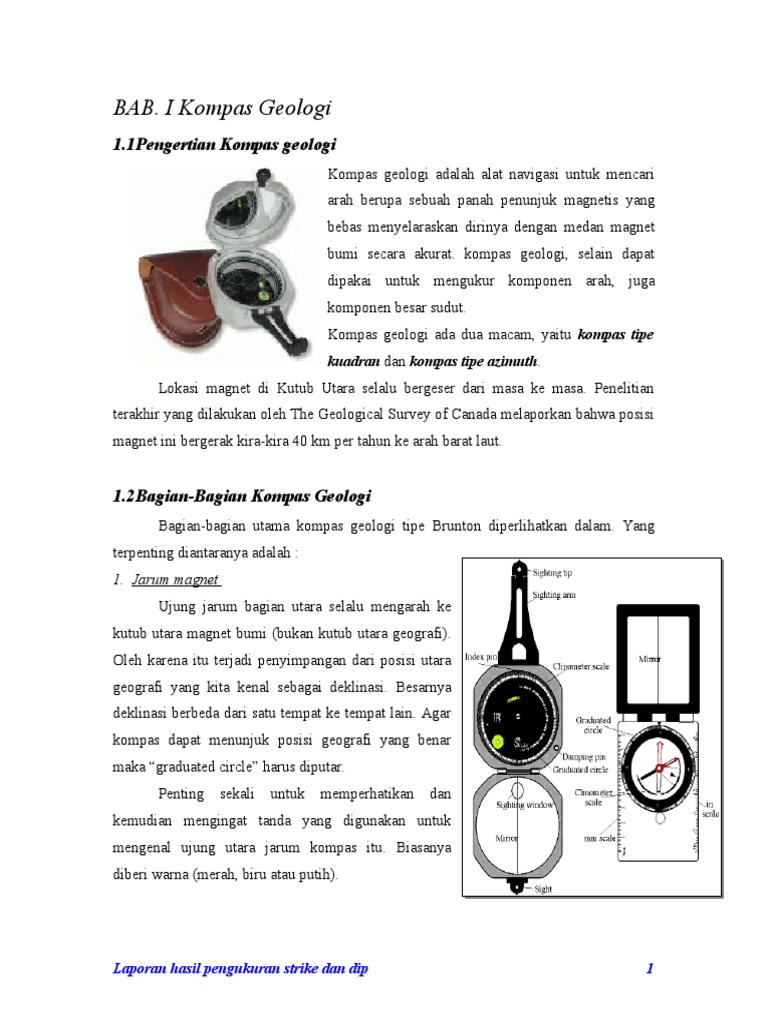 Kompas Geologi | PDF