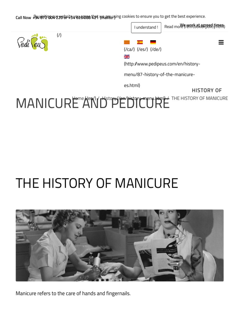 The History of Manicure | PDF | Nail (Anatomy) | Foot