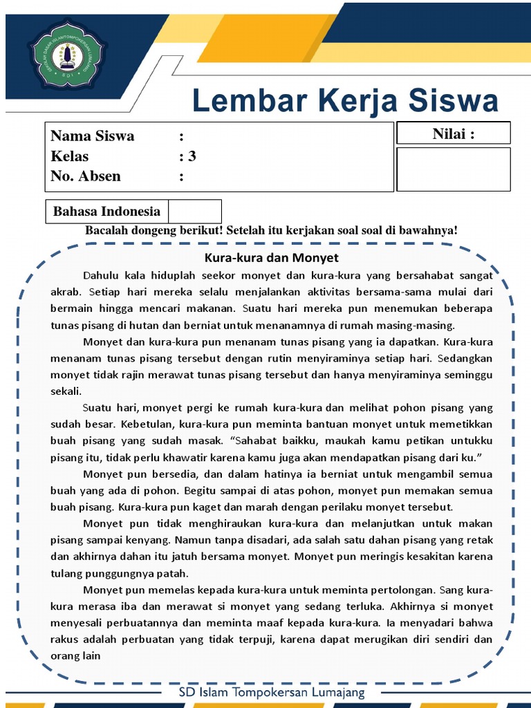 LKS - Tema 2 Subtema 1 | PDF