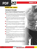 The Max Out Workout Calendar - Insanity Max 30 | PDF