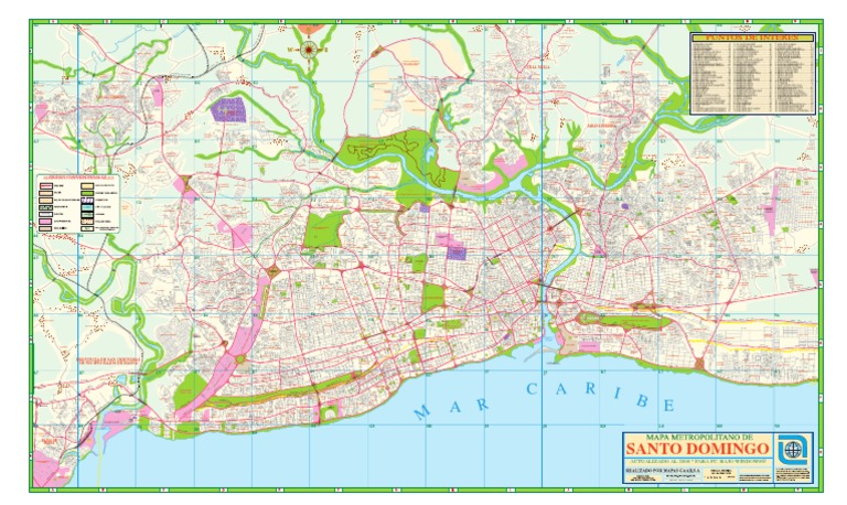 Mapa de Santo Domingo PDF | PDF