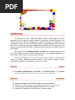 Proyecto de Colores para Preescolar | PDF | Color | Aprendizaje
