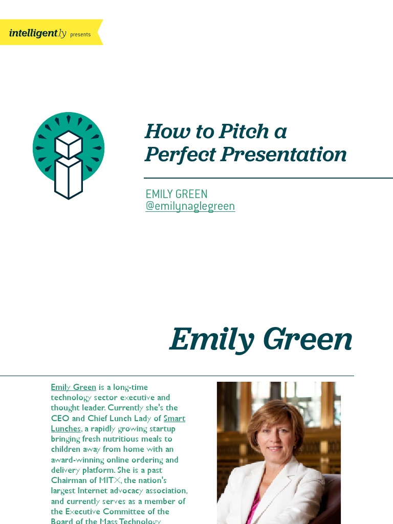 Perfect Presentation Pitch Guide | PDF | Business