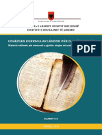 Alfabeti I Gjuhës Shqipe Me 36 Shkronja Të Dorës | PDF