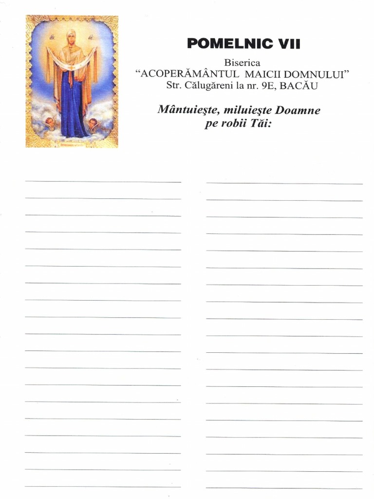 Pomelnic VII | PDF