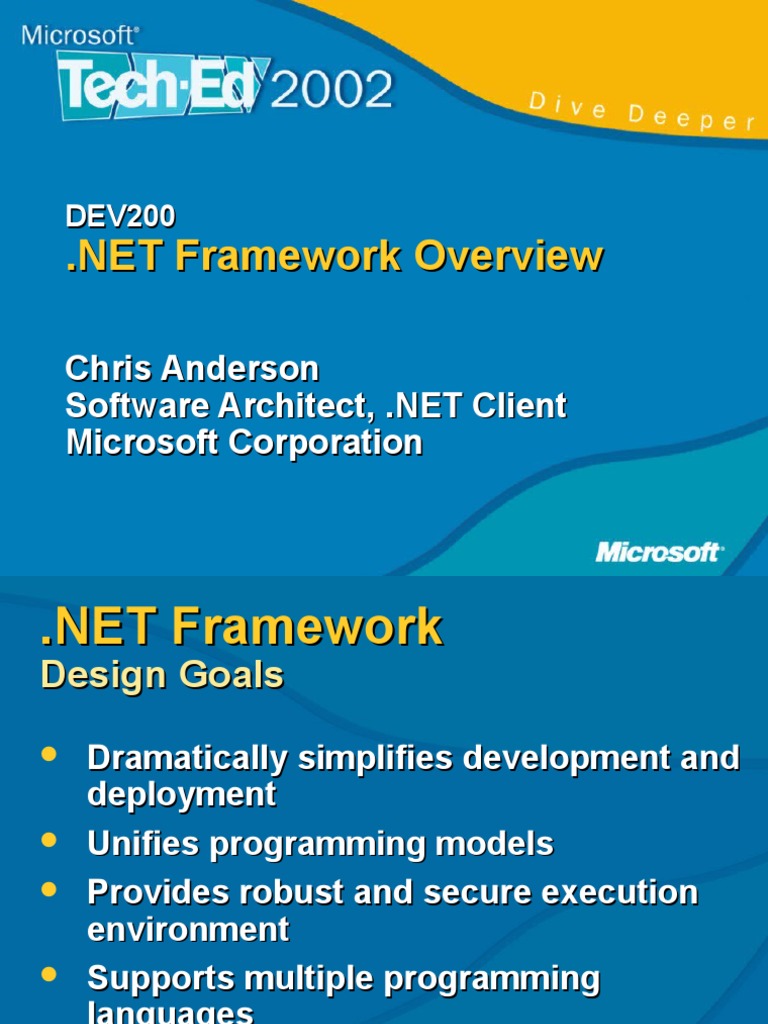 Chris Anderson Microsoft Corporation | PDF