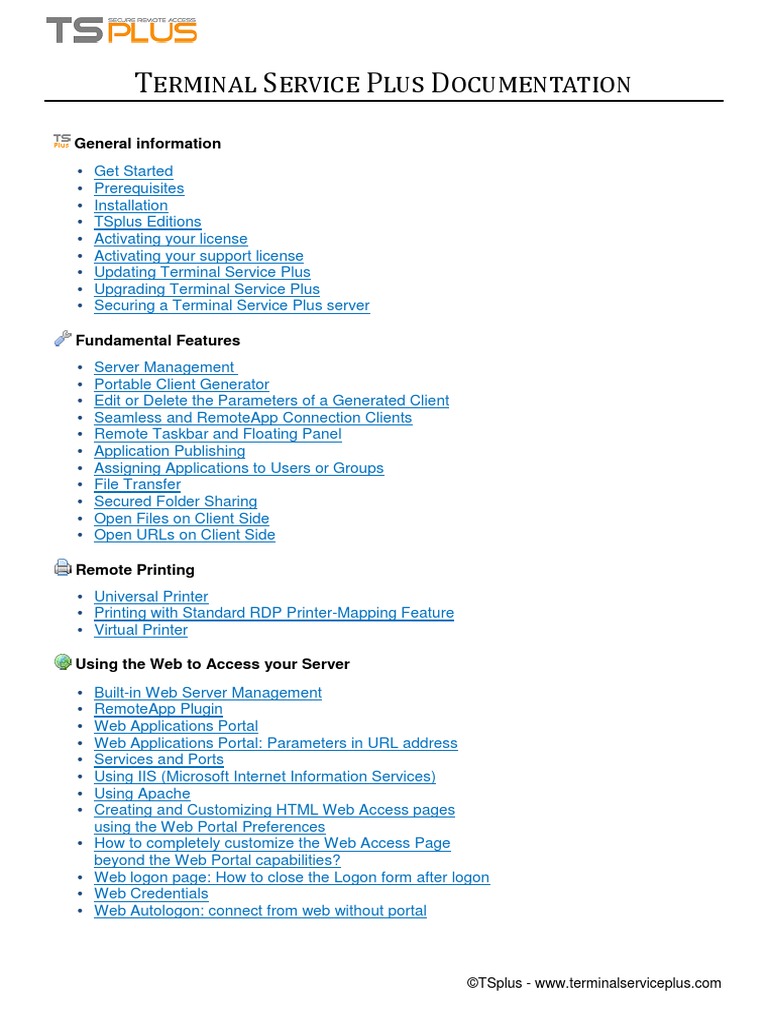 Guia de Administrador | Download Free PDF | Remote Desktop Services | World Wide Web