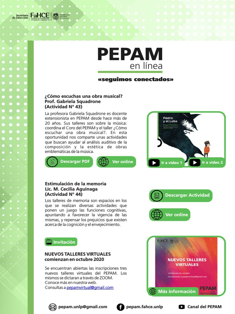 Envío #6 de PEPAM en Línea | PDF