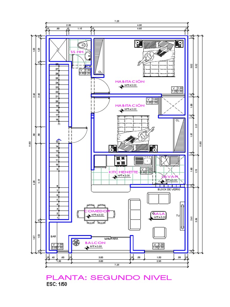 Plano Segundo Piso-Erick | PDF
