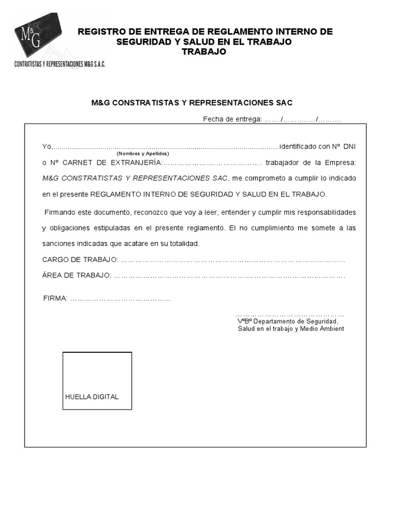 L. Registro de Entrega RISST | PDF