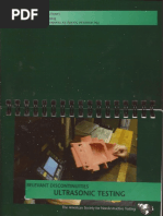 (1991) Nondestructive Testing Handbook - Ultrasonic Testing | PDF