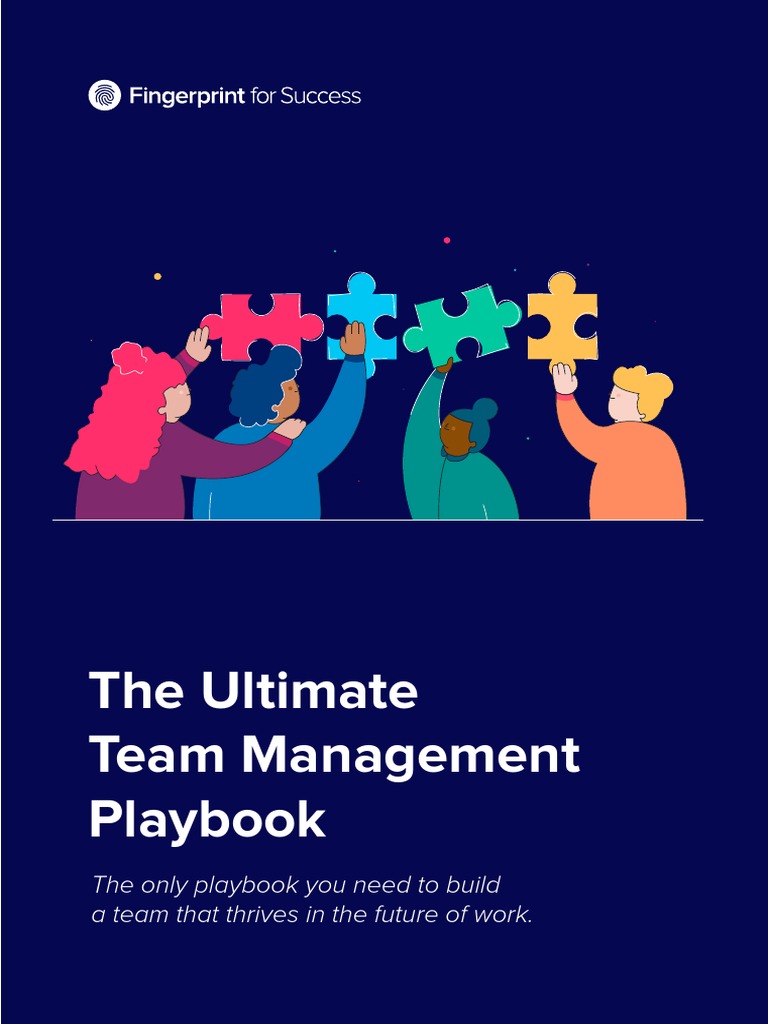 Team Management Playbook | PDF | Affect (Psychology) | Motivation