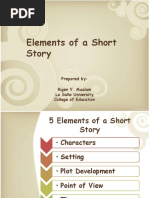 Literature Short Story Elements Worksheet | PDF
