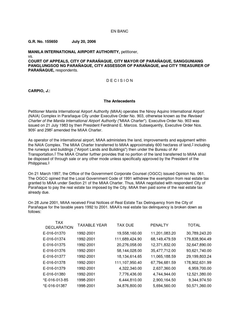 PUBCORP First Meeting Cases | PDF | Taxes | Tax Exemption