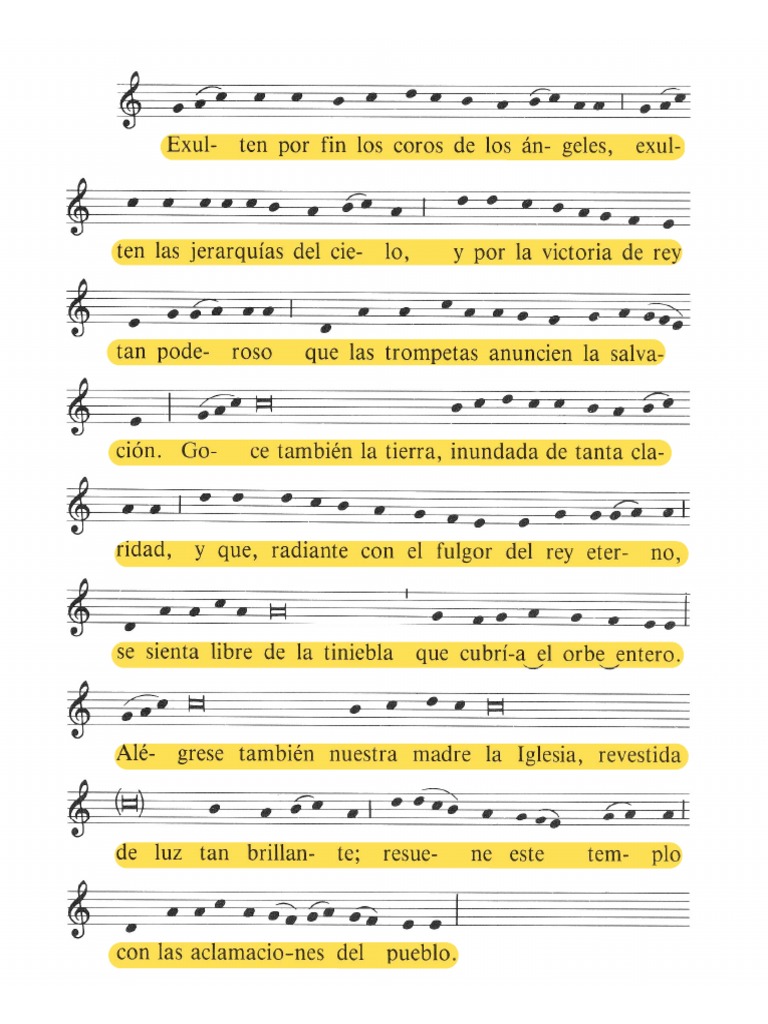 Pregón Pascual | PDF