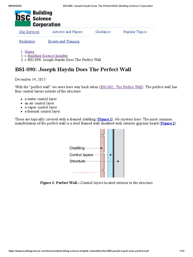 BSI-090 - Joseph Haydn Does The Perfect Wall - Building Science ...