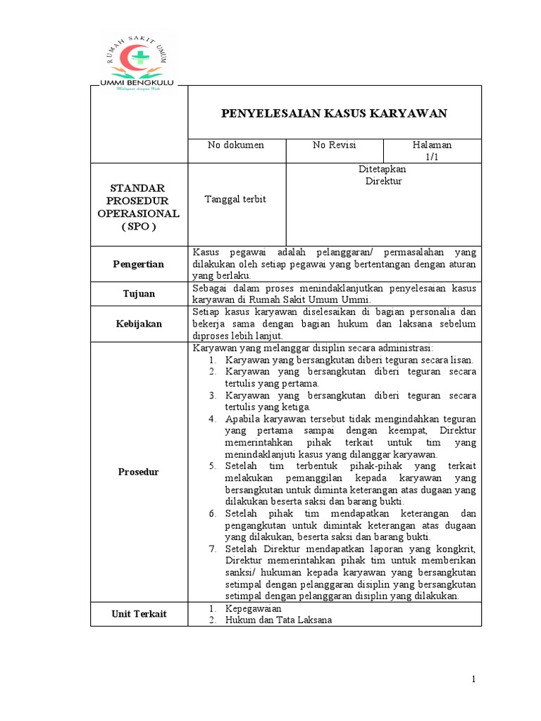 Sop Personalia | PDF