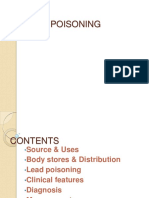 Lead Toxic Heavy Metals Fact Sheet | PDF | Lead | Medical Specialties