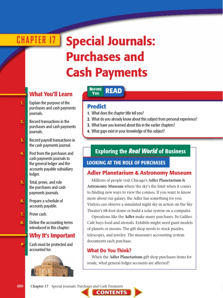 Special Journals - Reading Materials PDF | PDF | Ledger | Debits And ...
