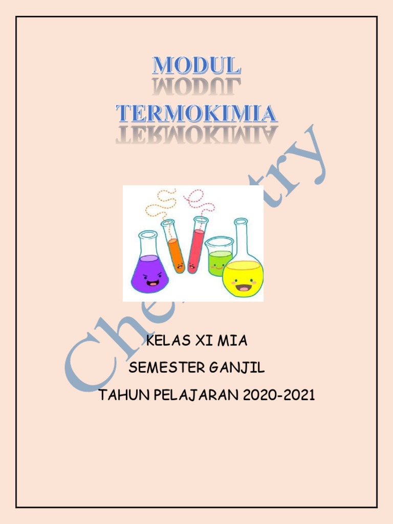 Modul Termokimia Xi Mia | PDF | Sains & Matematika