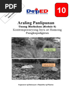 AP10 - q1 - Mod3 - Paghahandang Nararapat Gawin Sa Harap NG Panganib Na Dulot NG Suliraning ...