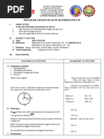 A Lesson Plan For Constructing Frequency Distribution Table From Raw ...