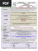 Detailed Lesson Plan in Math 10 (The Deciles For Ungrouped Data) | PDF ...