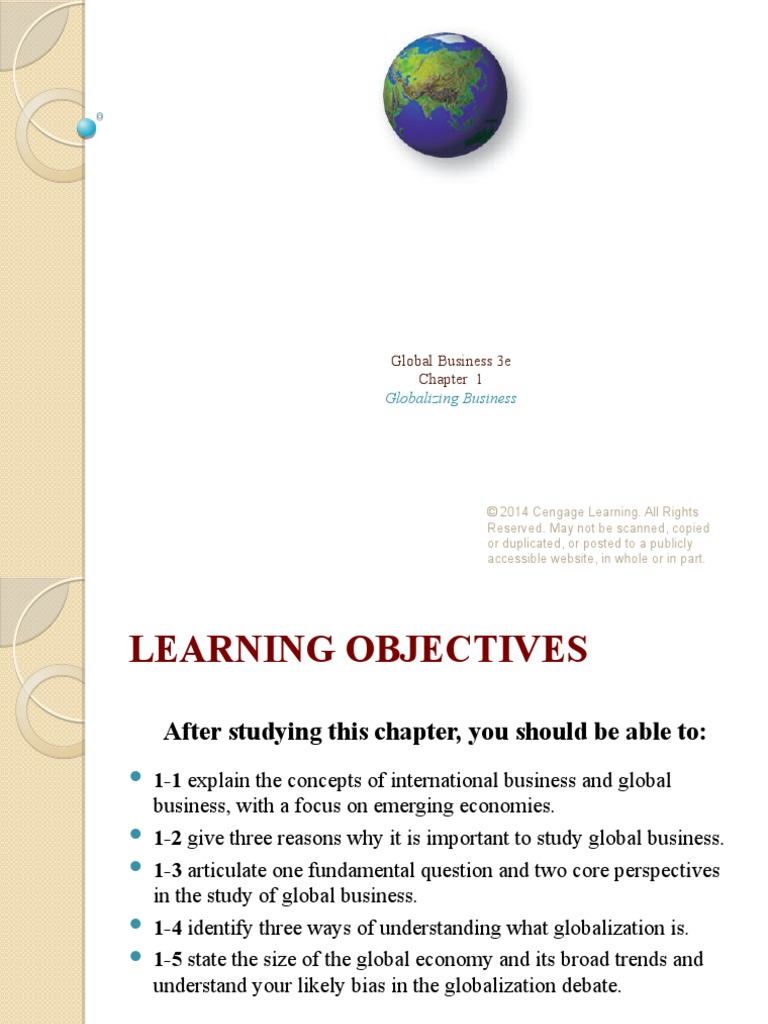 Introduction To Global Business | PDF | Gross Domestic Product | Economies